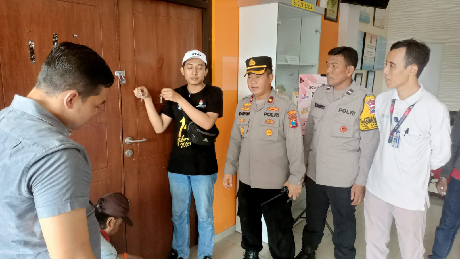 KUNJUNGAN PAMENWAS RAYON 7 DI PPK SAMBIKEREP – surabayaraya.com